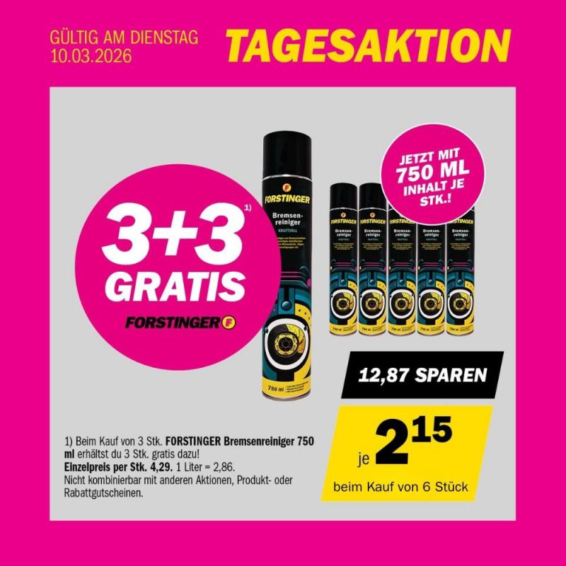 Angebote Aktuelle Aktionen | FORSTINGER
