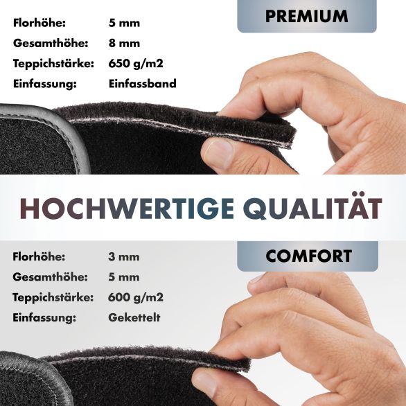 WALSER Textilmatten Autoteppich Passform Pre kaufen | FORSTINGER