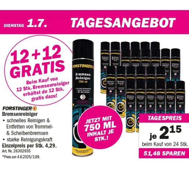 Angebote Aktuelle Aktionen | FORSTINGER